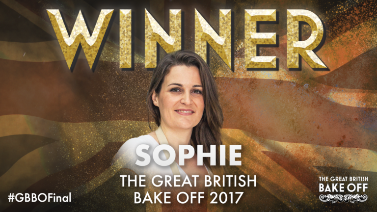 And the winner is... Sophie - The Great British Bake Off