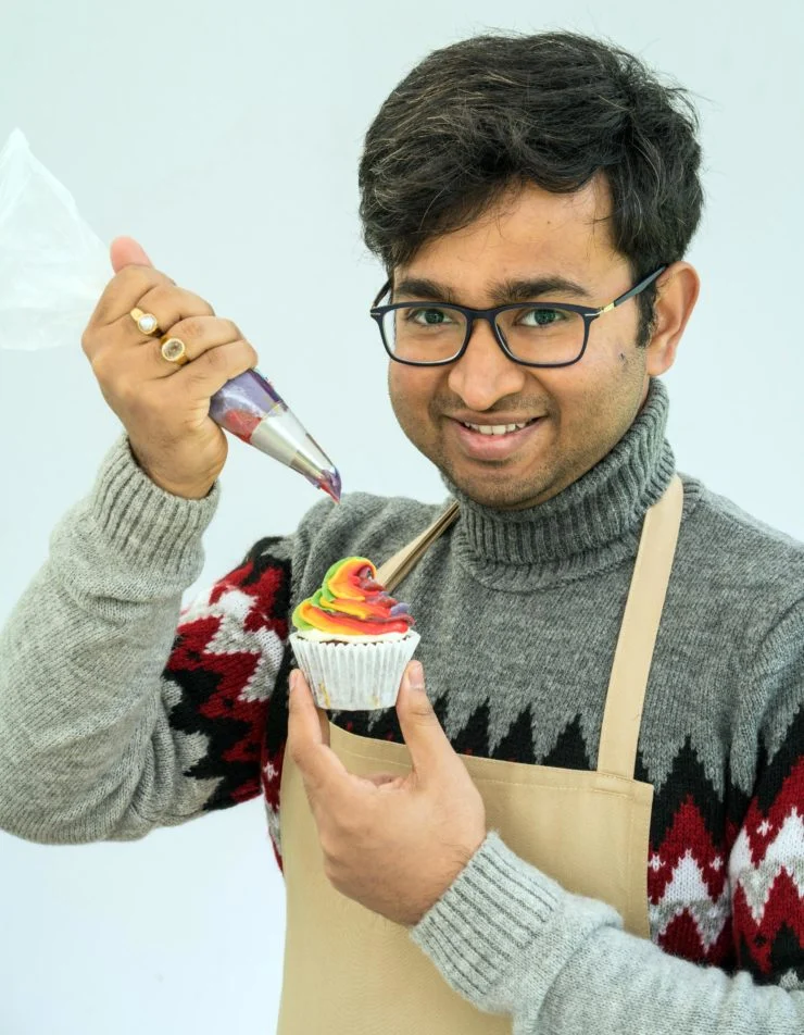 And the winner is… Rahul! - The Great British Bake Off