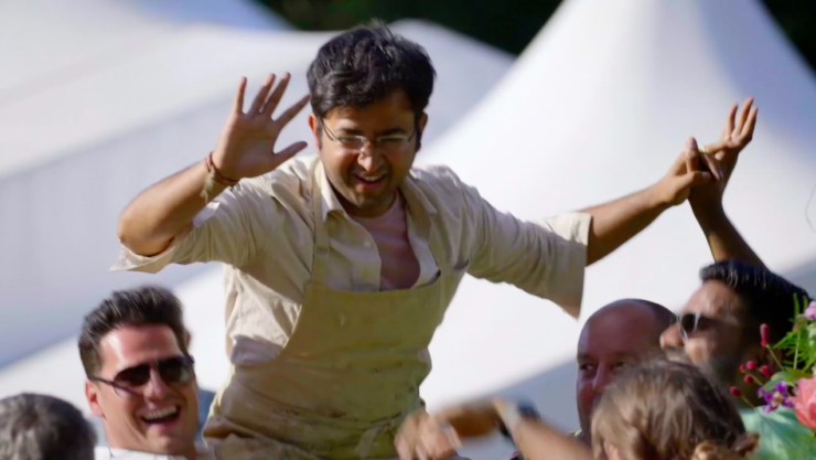 And the winner is… Rahul! - The Great British Bake Off