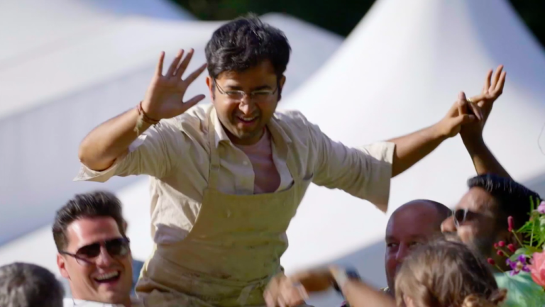 And the winner is… Rahul! - The Great British Bake Off