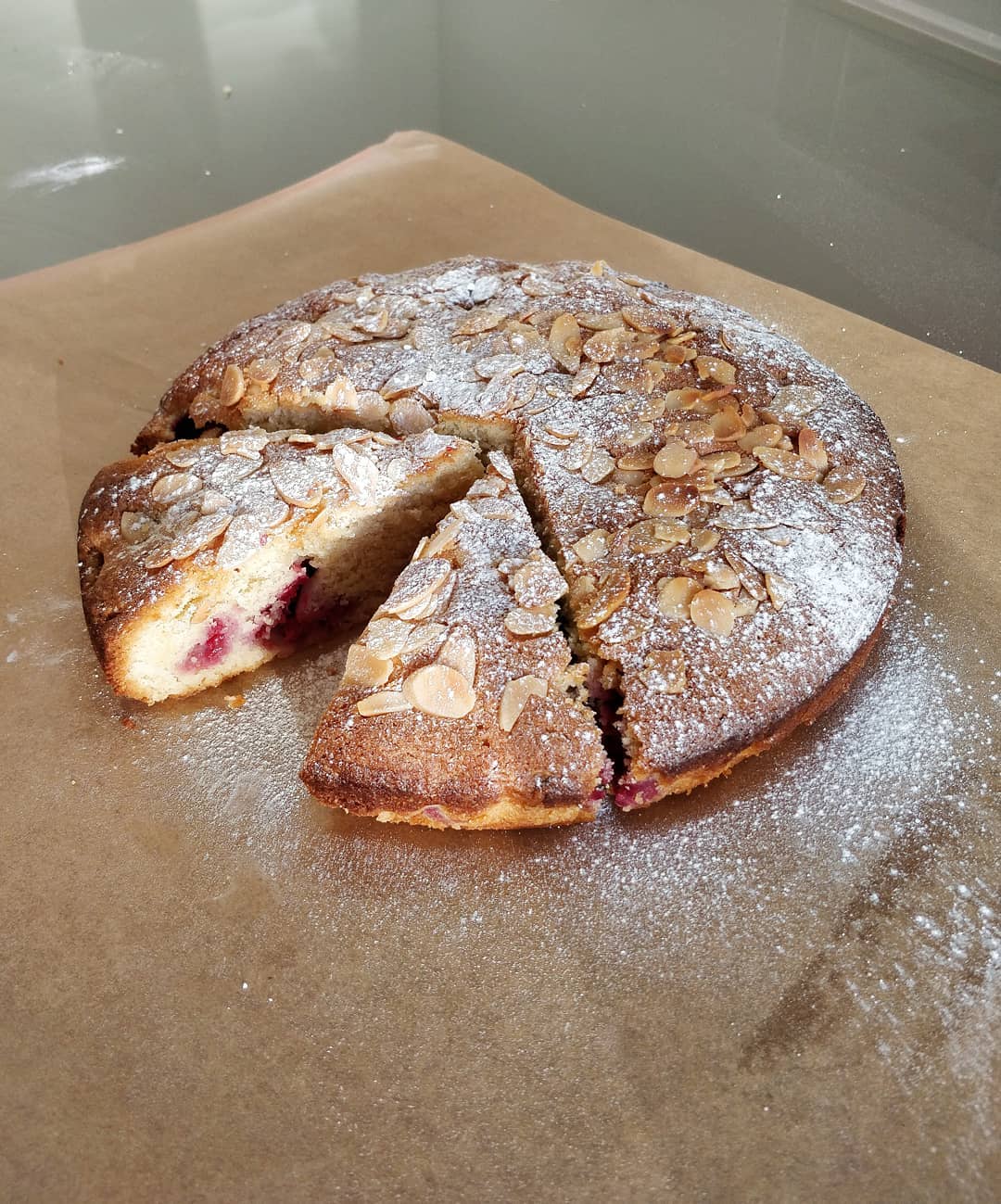 Raspberry Bakewell cake - The Great British Bake Off