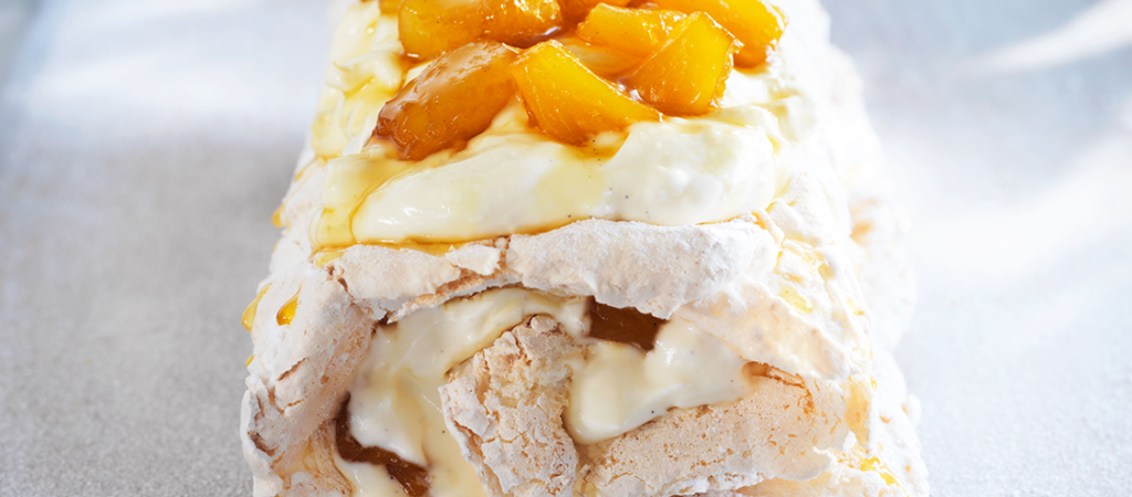 Ruby’s Piña Colada Roulade - The Great British Bake Off | The Great ...