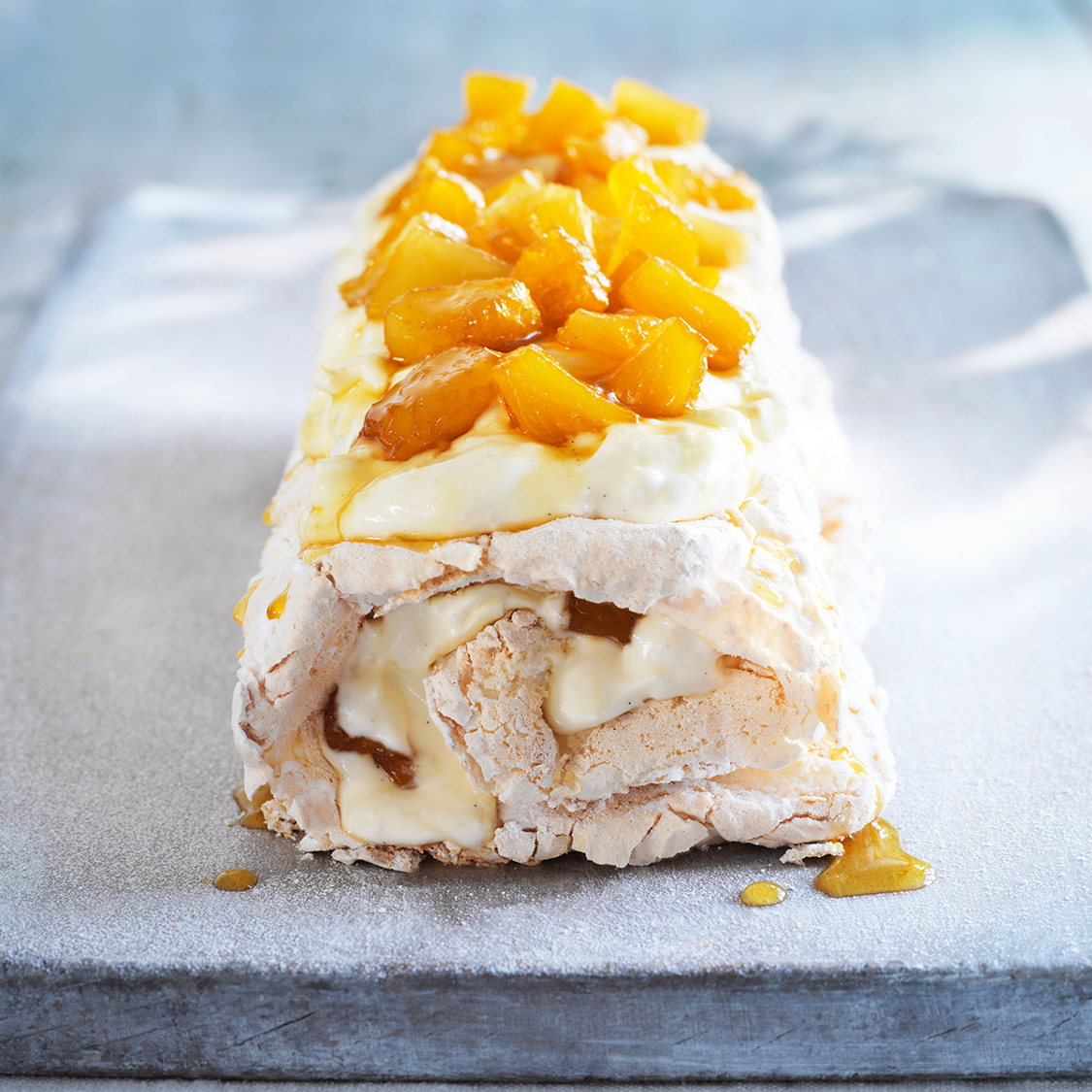 Ruby’s Piña Colada Roulade recipe - The Great British Bake Off