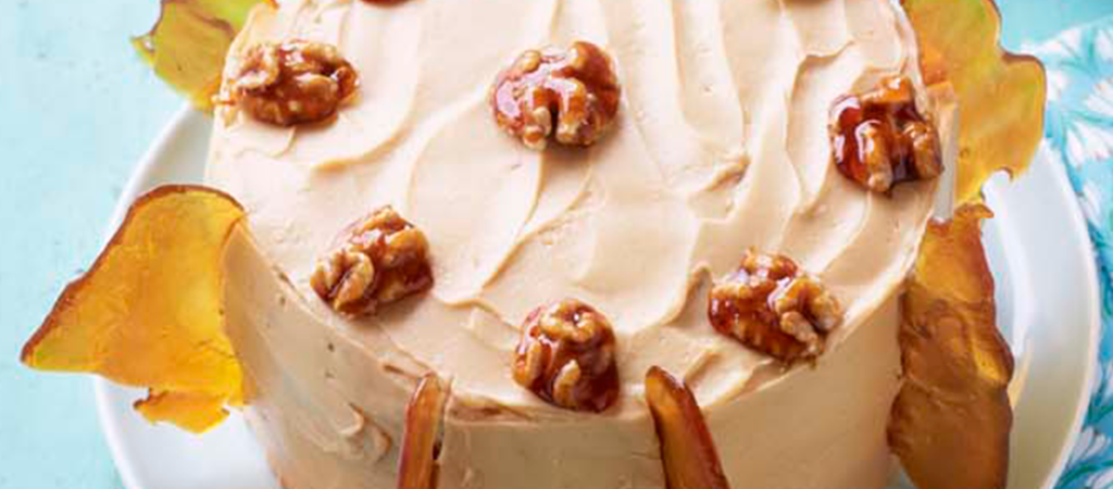 Julia’s Caramel Shard Poppy Seed Cake - The Great British Bake Off ...