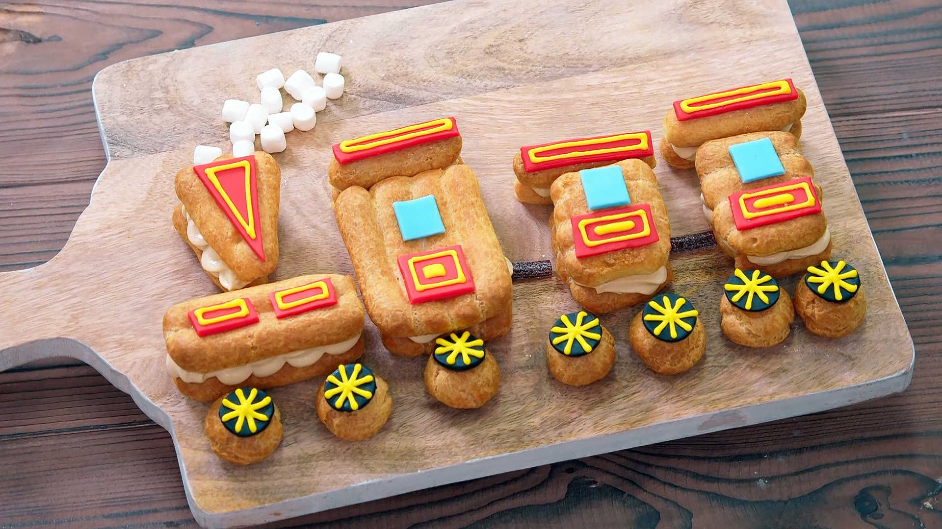 Liam Charles’s Choux Choux Train recipe - The Great British Bake Off