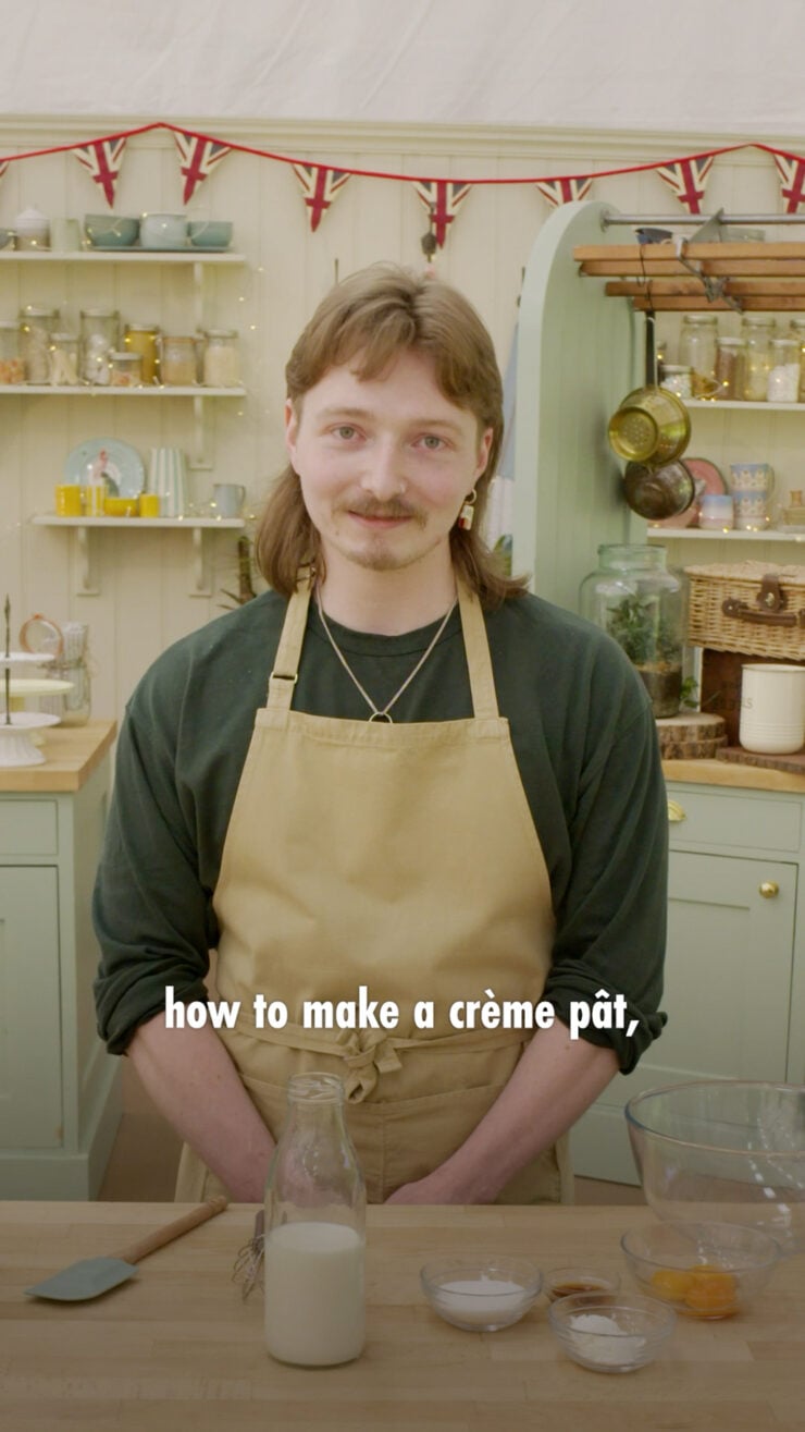 Iain’s Microwavable Crème Pâtissière recipe - The Great British Bake Off