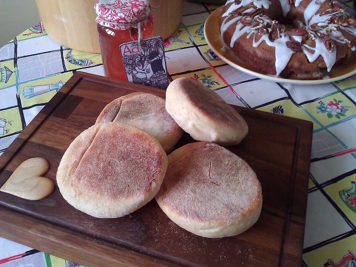 English Muffins - The Great British Bake Off