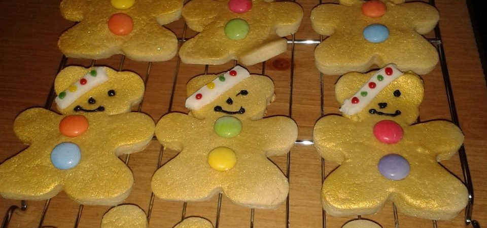 pudsey biscuits! - The Great British Bake Off | The Great British Bake Off