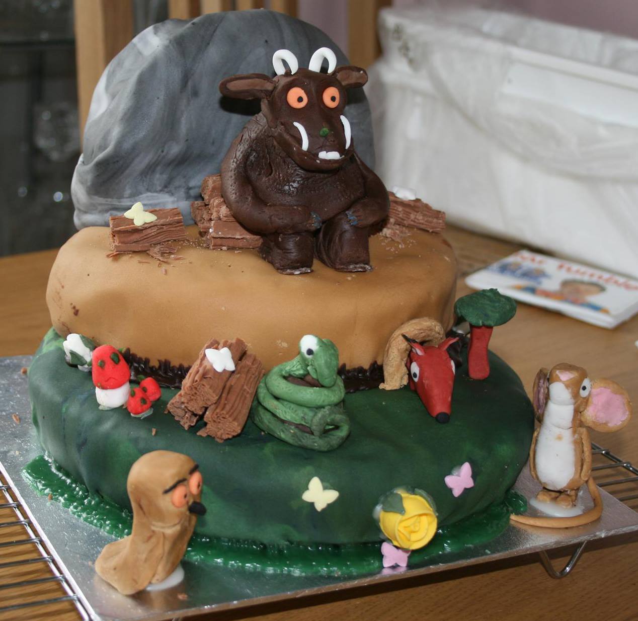 Gruffalo Cake - The Great British Bake Off