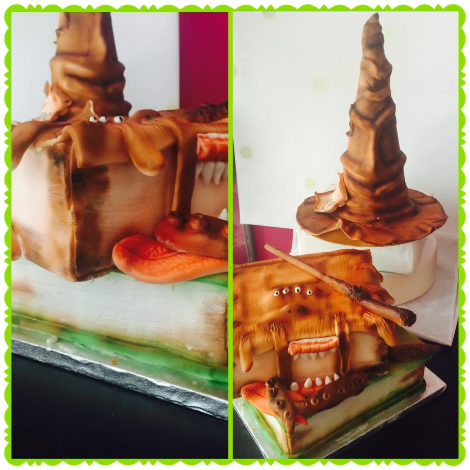 Harry Potter cake - The Great British Bake Off