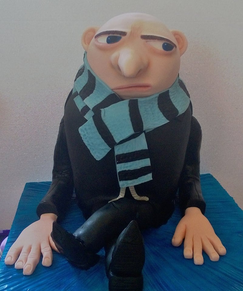 3D Grumpy Gru - The Great British Bake Off | The Great British Bake Off