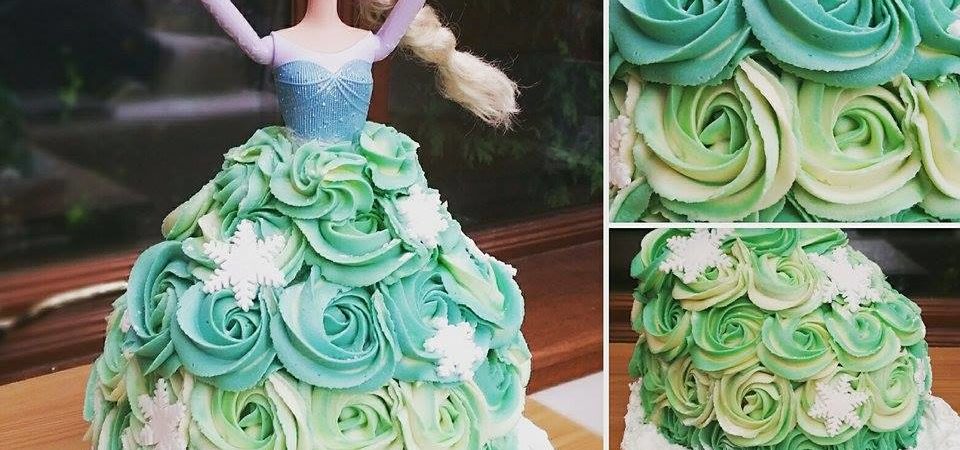 Frozen Elsa Cake - The Great British Bake Off | The Great British Bake Off