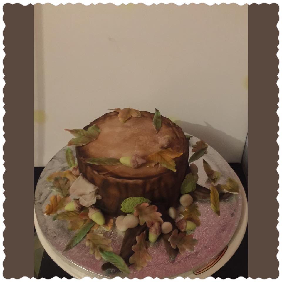 Fall cake - The Great British Bake Off