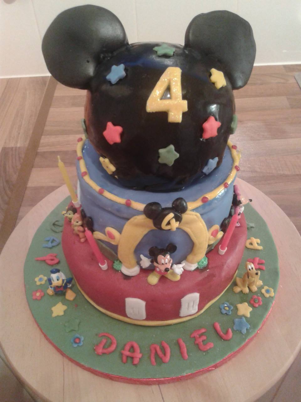 Daniel's Mickey Mouse Cake - The Great British Bake Off