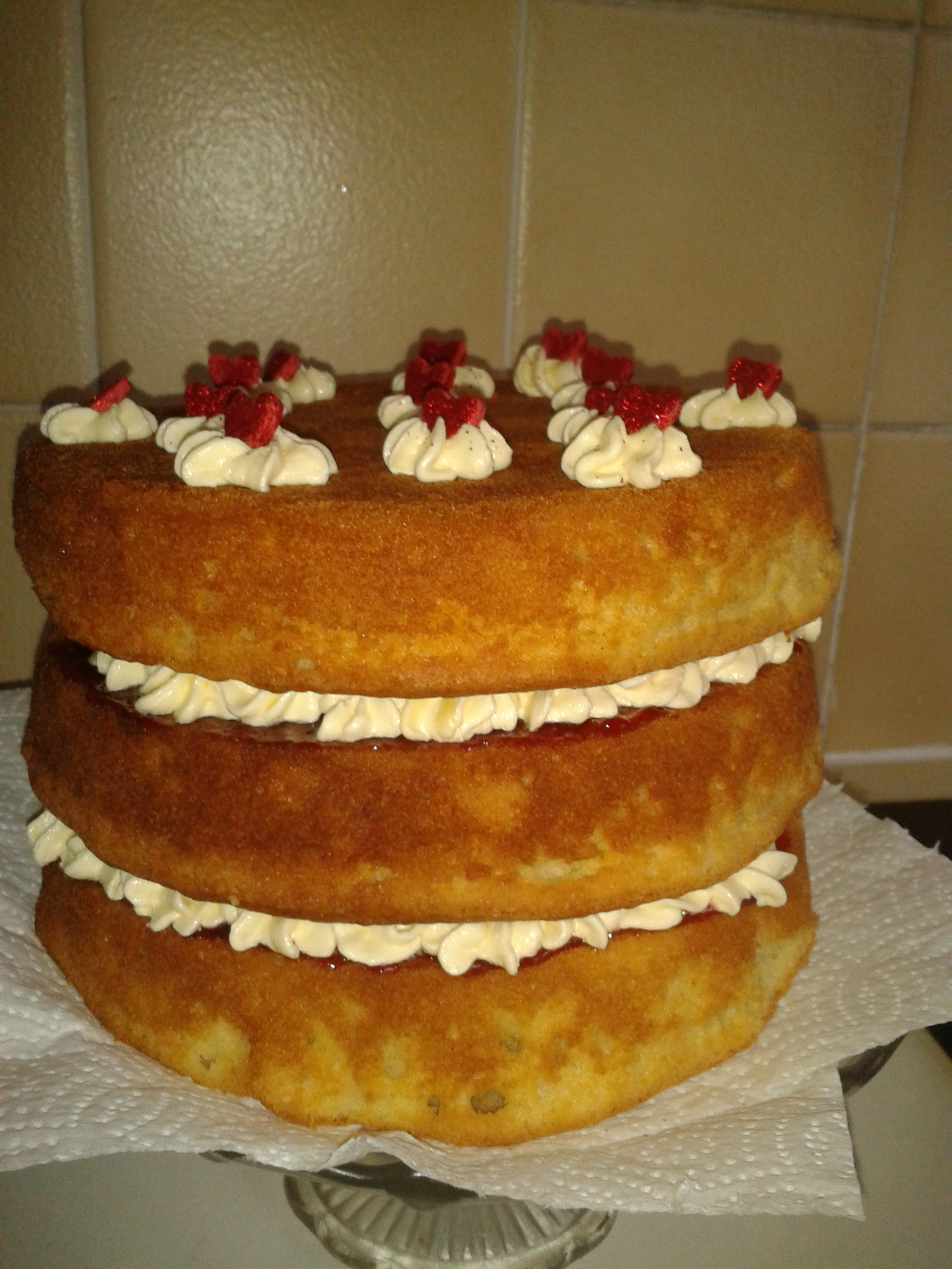 3-Tier Victoria Sponge - The Great British Bake Off