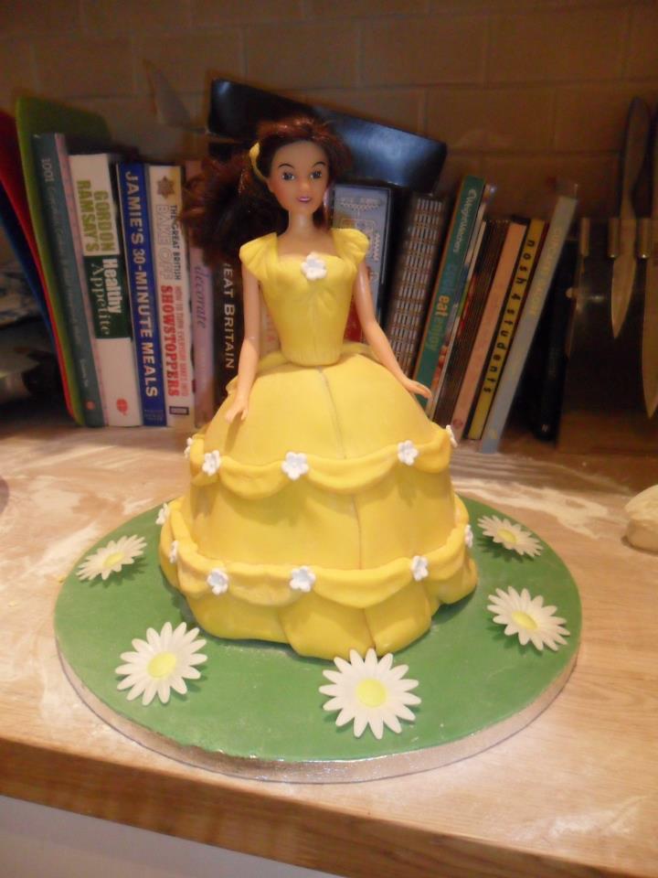 Princess Belle Cake - The Great British Bake Off