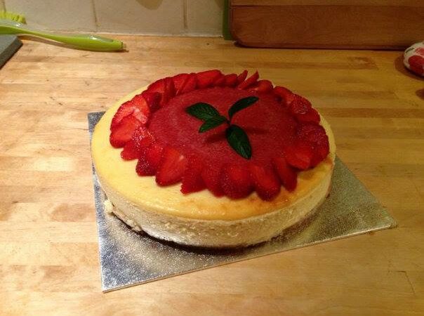 Baked vanilla cheesecake - The Great British Bake Off | The Great ...