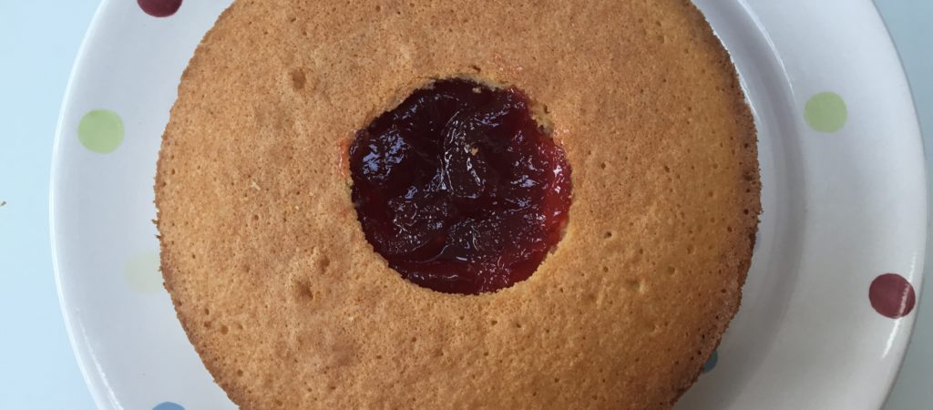 Jam sandwich biscuit cake - The Great British Bake Off | The Great ...