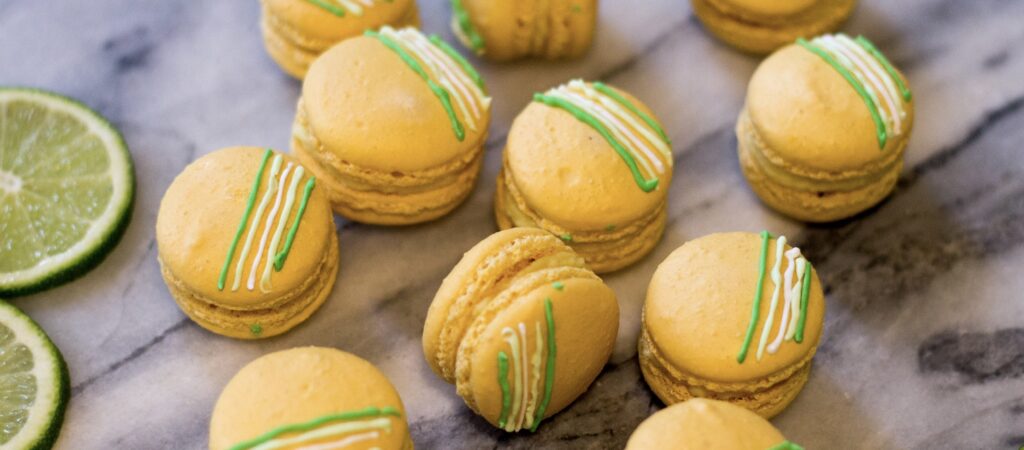 Mango macarons - The Great British Bake Off | The Great British Bake Off