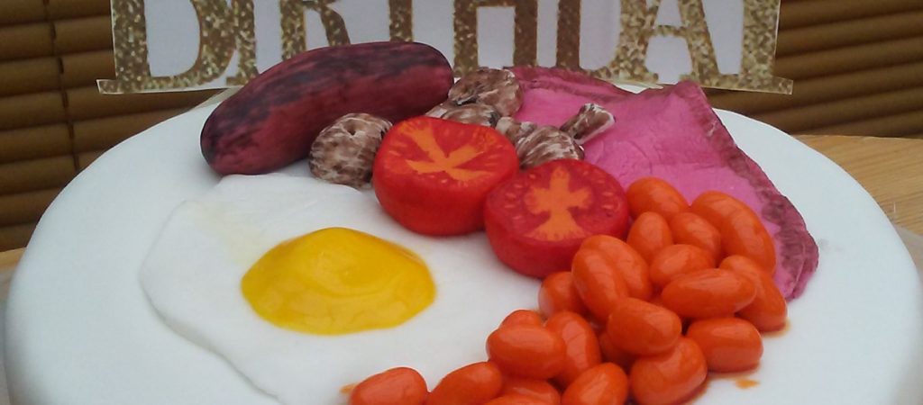 Fry-up cake - The Great British Bake Off | The Great British Bake Off