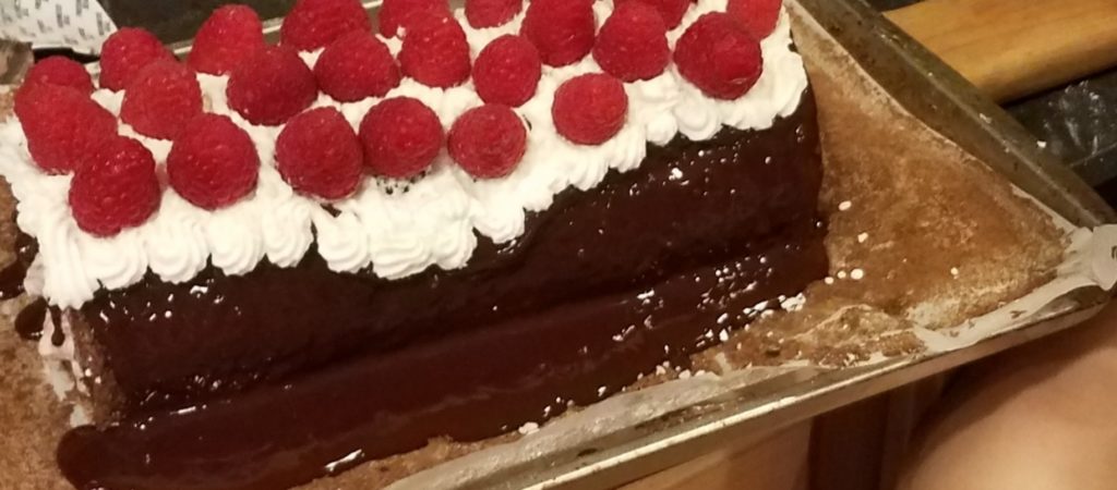 Chocolate raspberry swiss roll - The Great British Bake Off | The Great ...