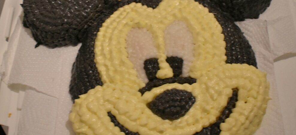 Mickey Mouse cake - The Great British Bake Off | The Great British Bake Off