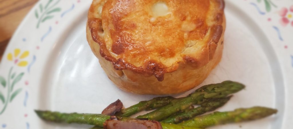 Hot water crust chicken pie - The Great British Bake Off | The Great ...