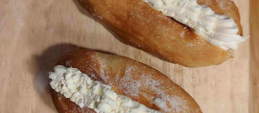 80s finger doughnuts - The Great British Bake Off | The Great British ...