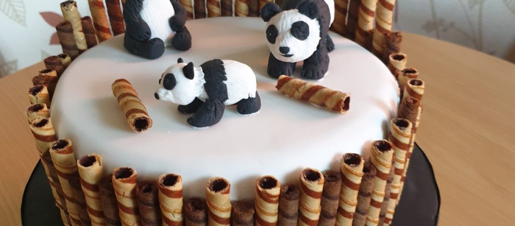 Panda surprise cake - The Great British Bake Off | The Great British ...