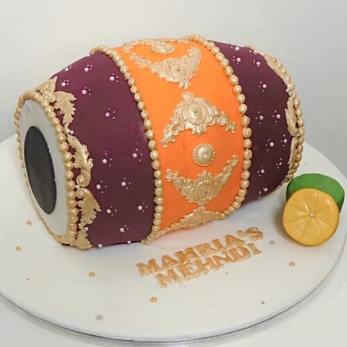 Dholki cake - The Great British Bake Off