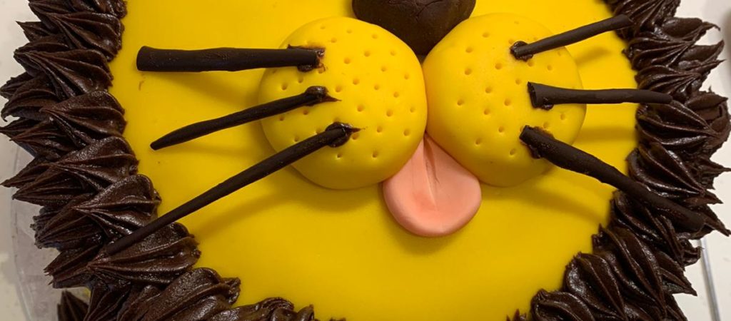 Leo’s 1st birthday lion cake - The Great British Bake Off | The Great ...