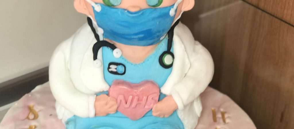 NHS cake - The Great British Bake Off | The Great British Bake Off