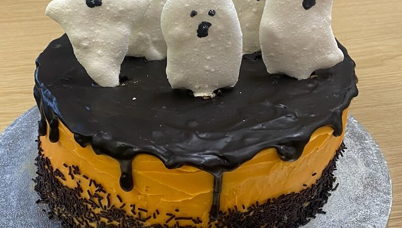 Chocolate orange ghost cake - The Great British Bake Off | The Great ...