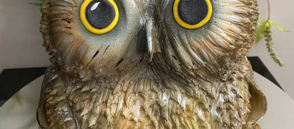 Owl cake - The Great British Bake Off | The Great British Bake Off