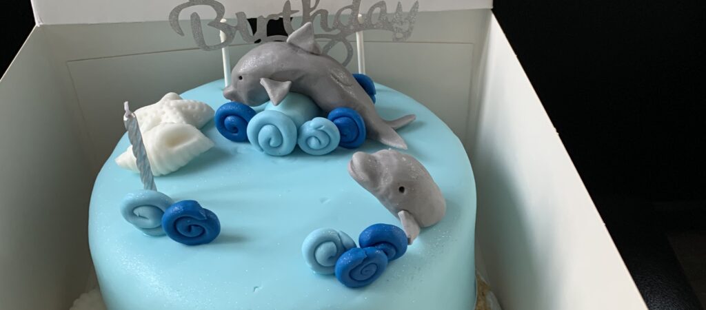 Dolphin cake - The Great British Bake Off | The Great British Bake Off