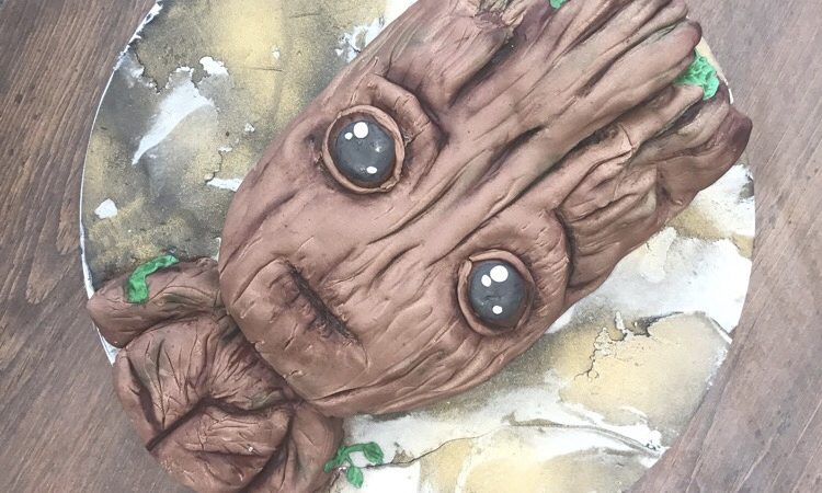 Baby Groot cake - The Great British Bake Off | The Great British Bake Off