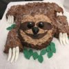 Sloth cake - The Great British Bake Off