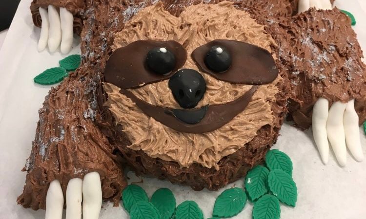 Sloth cake - The Great British Bake Off | The Great British Bake Off