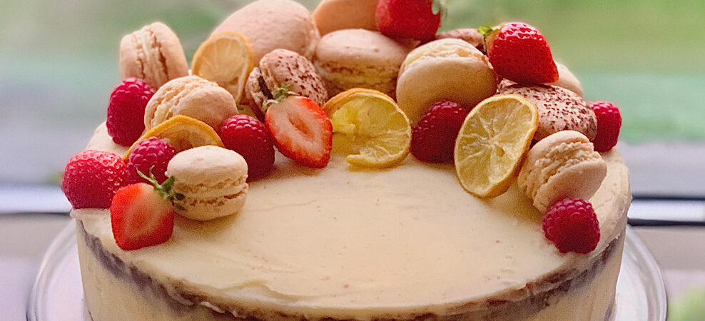 Layered lemon cake - The Great British Bake Off | The Great British ...