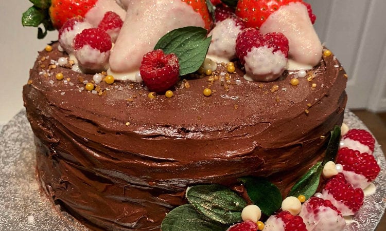 Chocolate celebration cake - The Great British Bake Off | The Great ...