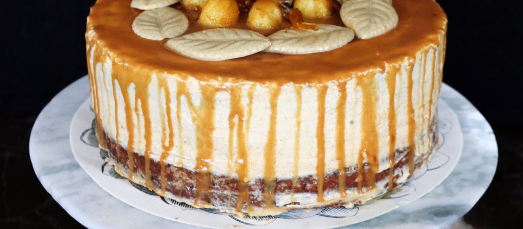 Sticky Toffee Bonfire Cake - The Great British Bake Off | The Great ...