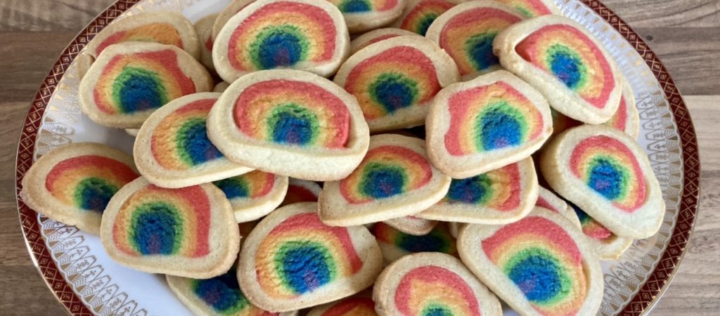 Rainbow biscuits - The Great British Bake Off | The Great British Bake Off