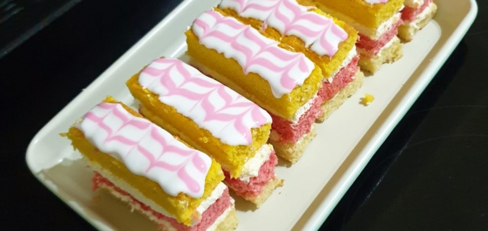 Angel layer cake - The Great British Bake Off | The Great British Bake Off