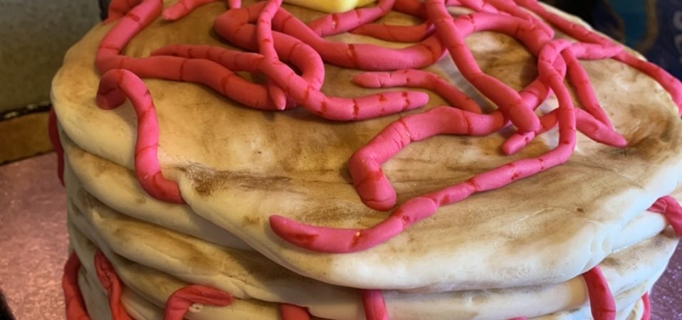 Worm cake - The Great British Bake Off | The Great British Bake Off