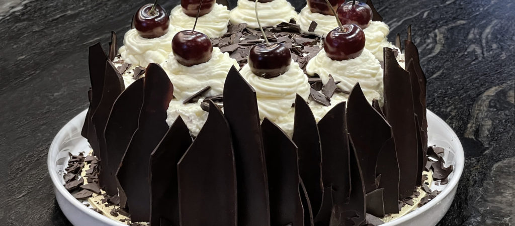 Black Forest gâteau - The Great British Bake Off | The Great British ...