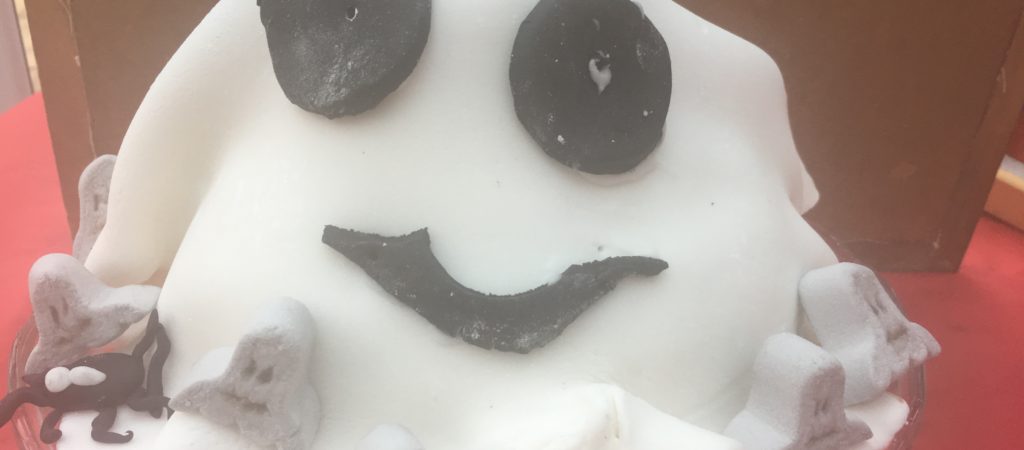 Halloween ghost cake - The Great British Bake Off | The Great British ...