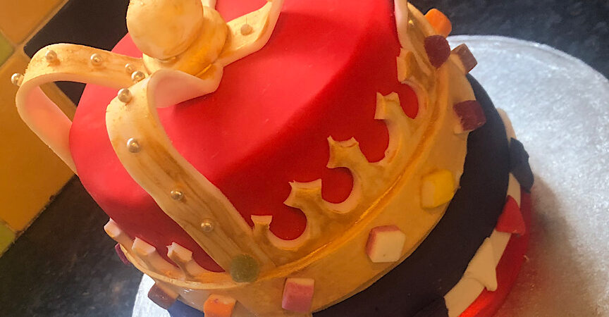 Crown cake - The Great British Bake Off | The Great British Bake Off