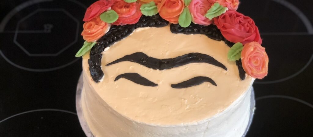 Frida Kahlo cake - The Great British Bake Off | The Great British Bake Off