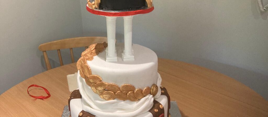 Roman gladiator cake - The Great British Bake Off | The Great British ...