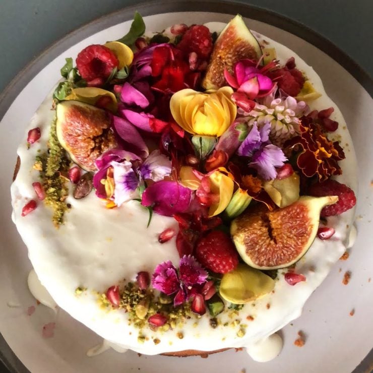 Summer solstice cake - The Great British Bake Off